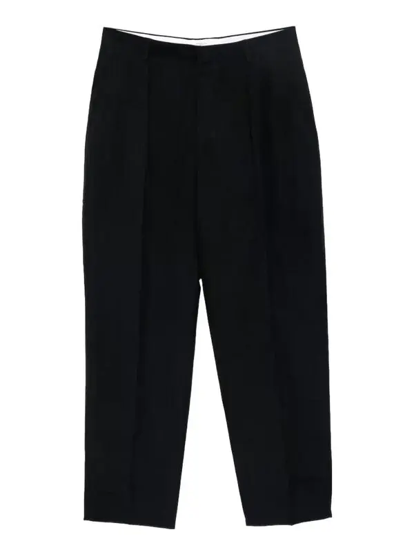 CELLAR DOOR Lucio Pleated Trousers - Blue