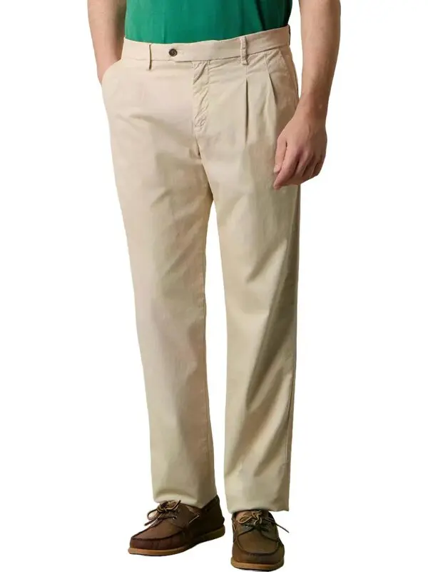 Brooks Brothers Double-pleat Trousers - Neutrals