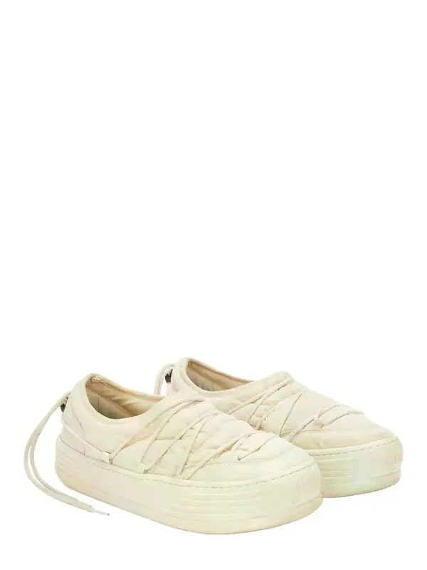 Palm Angels Snow Puff Low-top Sneakers - Neutrals