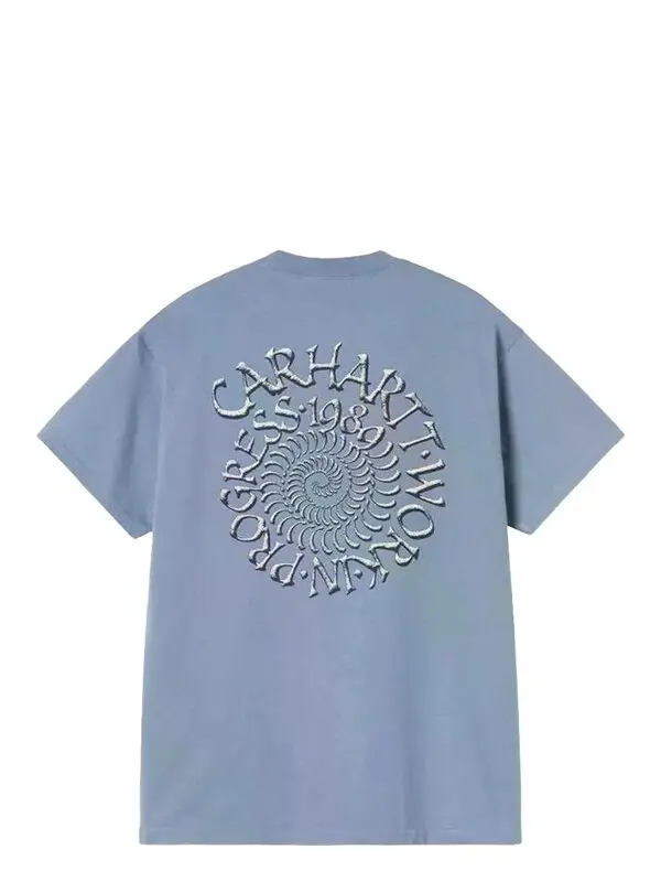 Carhartt Work In Progress Spirals T-shirt - Blue