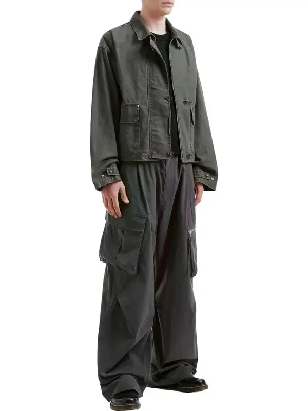 FIVE CM Relaxed Fit Cargo Trousers - Grey