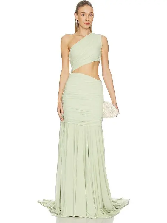 DEME BY GABRIELLA The Narcisa Dress - Mint