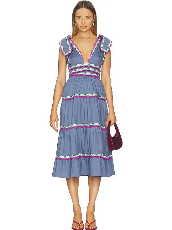 Celiab Chelili Dress In . Also - Blue