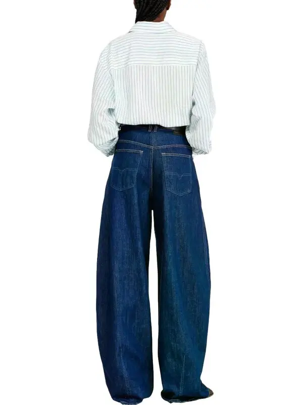 DIESEL® Relaxed Jeans High Waist 1987 D-khelz - Blue