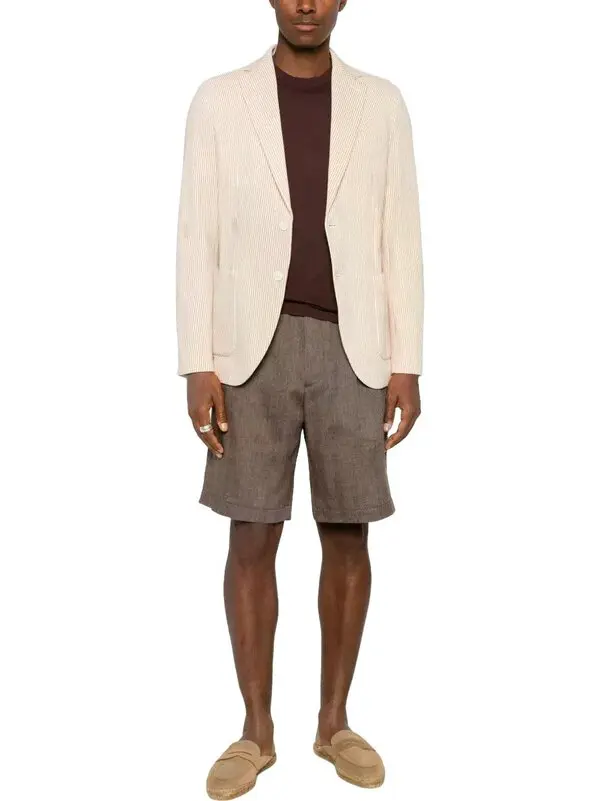 John Smedley Lorca Fine-knit T-shirt - Brown