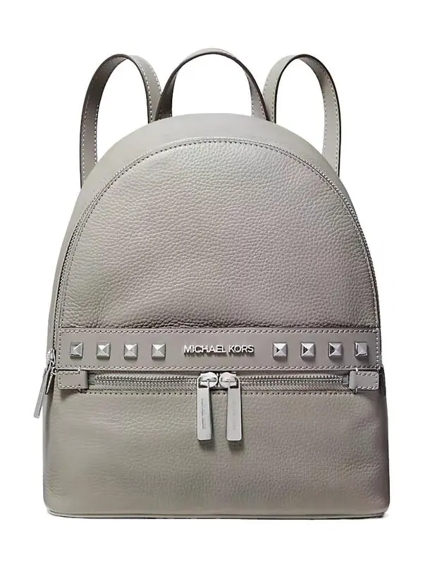 Michael Kors Kenly Stud-embellished Backpack - Grey