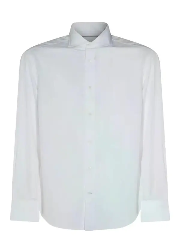 Brunello Cucinelli Buttoned Shirt - White