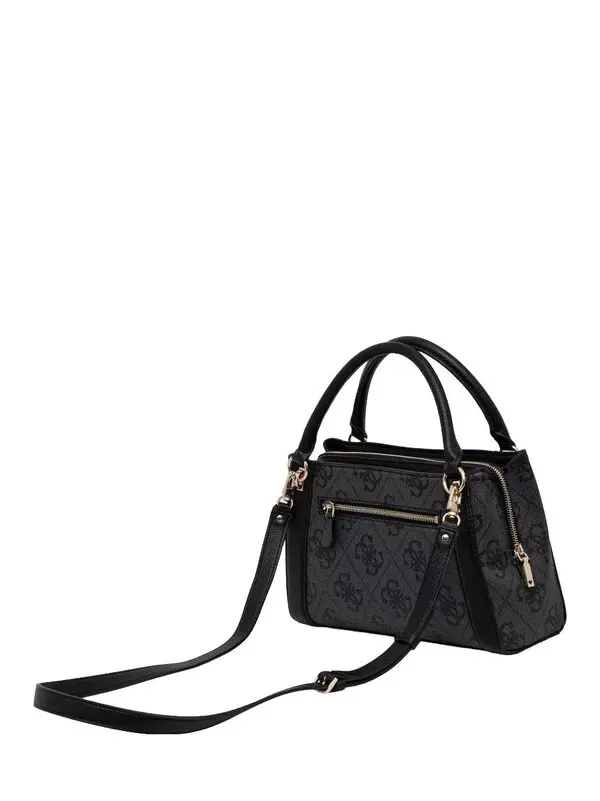 Guess Monogram Pattern Tote Bag - Grey