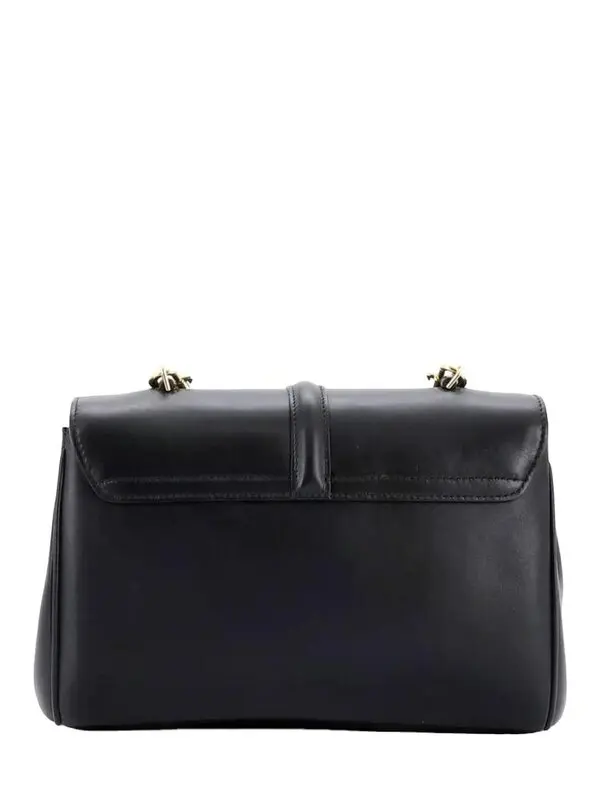 Celine Smooth Calfskin Shoulder Bag - Black