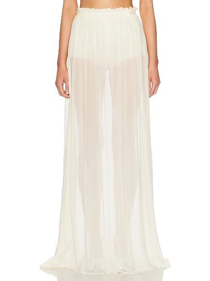 AYA MUSE Palli Maxi Skirt - Ivory