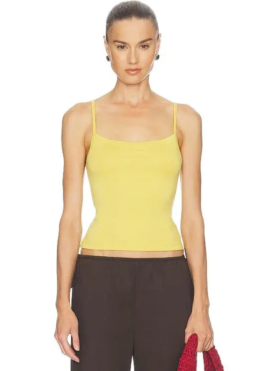 Eterne 90's Tank Top In . Also - Mustard