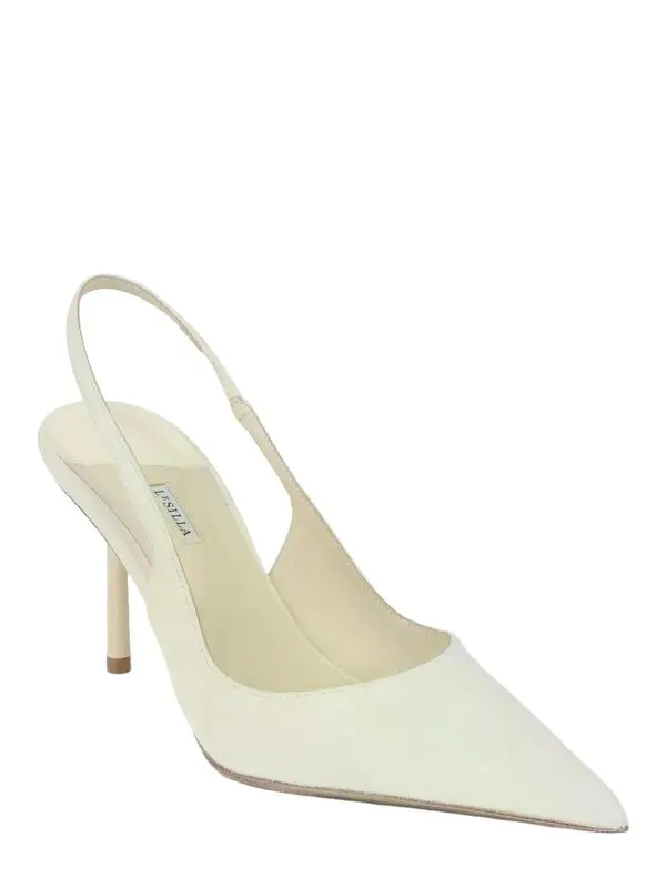 LE SILLA Pointed-toe Slingback Pumps - Neutrals