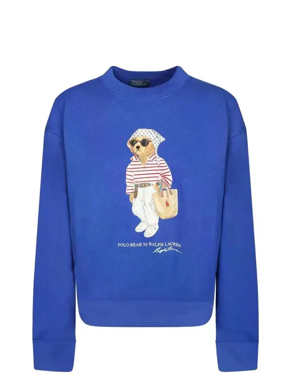Polo Ralph Lauren Polo Bear Crewneck Sweatshirt - Blue