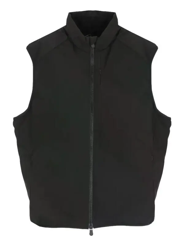 SAVE THE DUCK High-neck Zip-up Gilet - Black