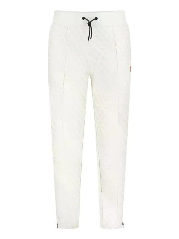 Guess Patterned Track Pants - White