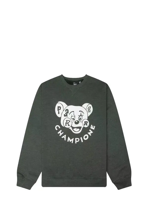 PARRA Tired Champione Sweatshirt - Green