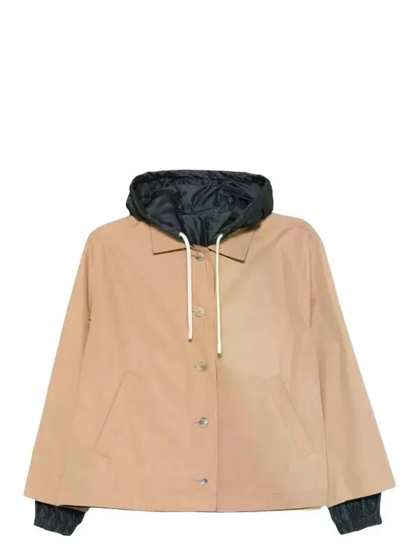 Herno Reversible Gabardine Parka Coat - Neutrals