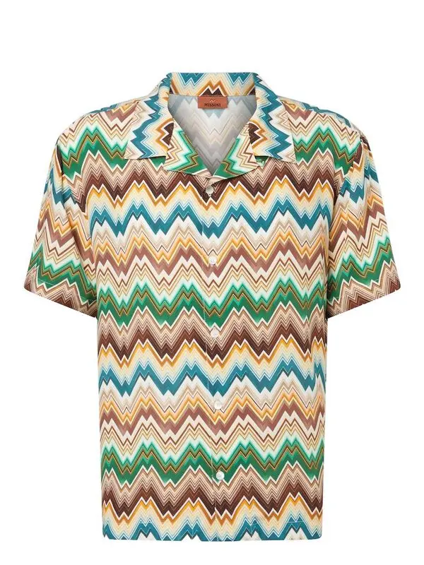 Missoni Zigzag Bowling Shirt - Multicoloured