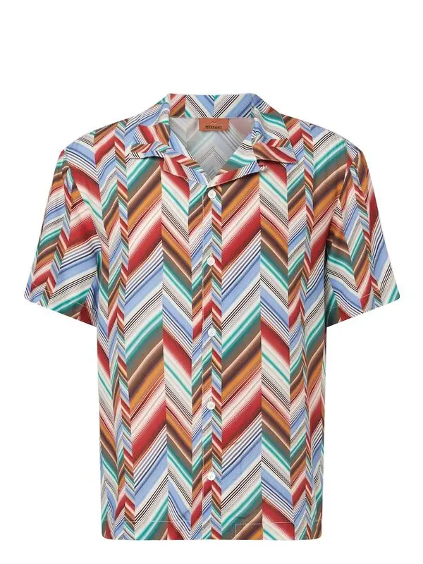 Missoni Zigzag Bowling Shirt - Multicoloured