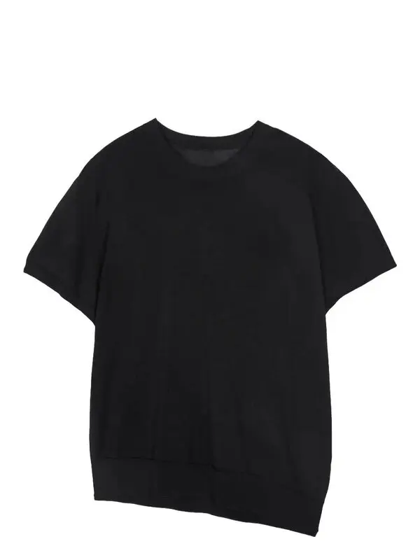 JNBY Short Sleeve Knit Top - Black