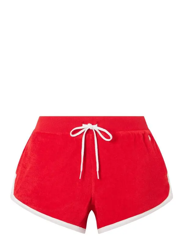 Polo Ralph Lauren Cotton-blend Terry Shorts - Red