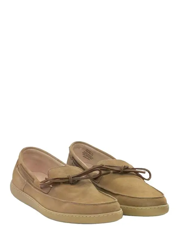ASTORFLEX Bow-detail Suede Loafers - Neutrals