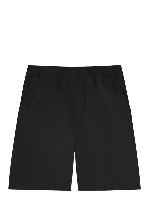 Givenchy Paris Jacquard Elasticated Waistband Shorts - Black