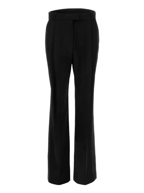 Attico Wool Trousers - Black