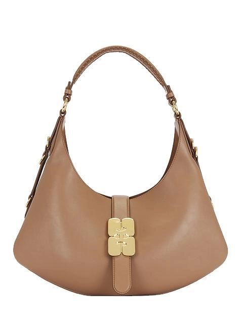 GANNI Small Butter Bag - Brown