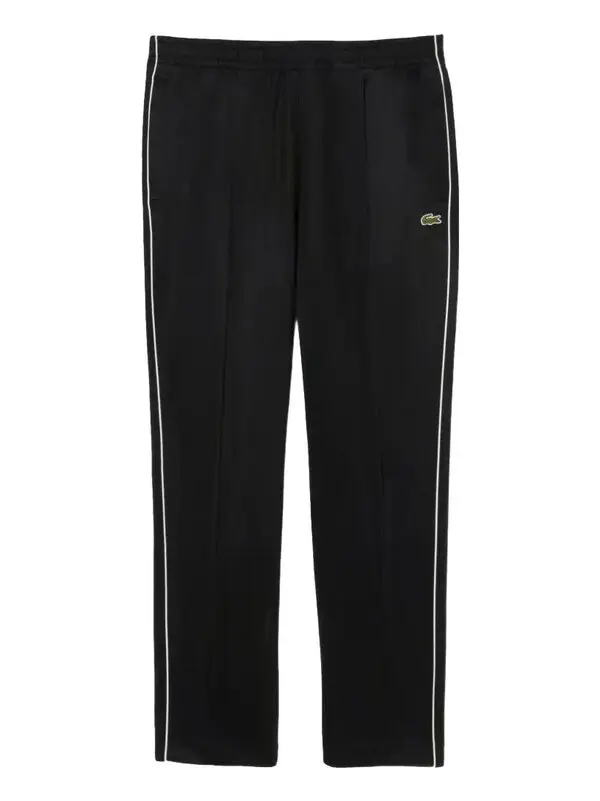 Lacoste Side-stripe Track Pants - Black