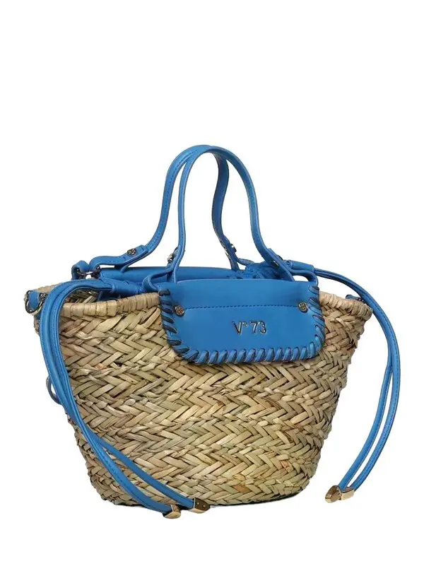 V°73 Whipstitch-trim Beach Bag - Neutrals