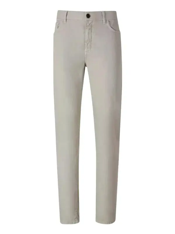 Zegna Slim-fit Jeans - Neutrals