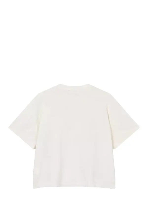 STUDIO TOMBOY Graphic Print Cotton T-shirt - Neutrals
