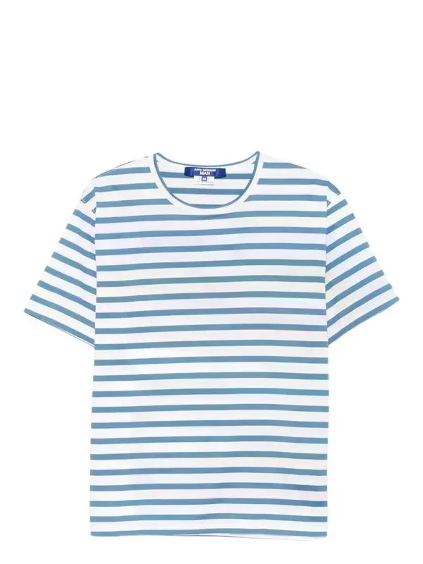 Junya Watanabe Striped T-shirt - Blue