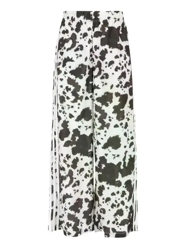 Adidas Cow Print Track Pants - White