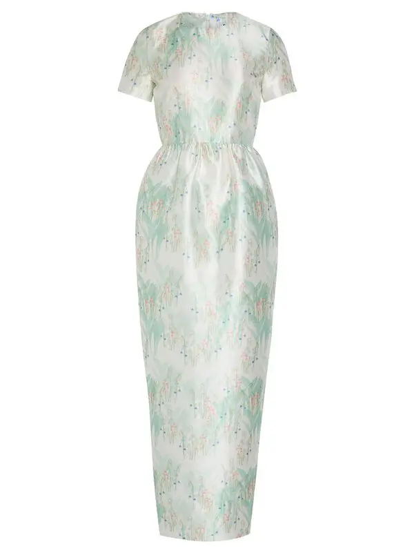 Bernadette Lexi Printed Satin Maxi Dress - Multicoloured