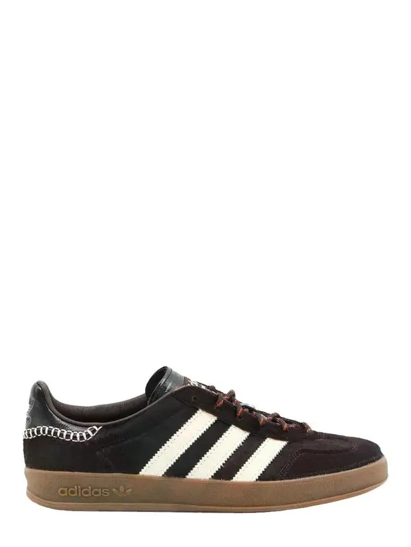 Adidas X Wales Bonner Gazelle Indoor Pony-hair Sneakers - Brown
