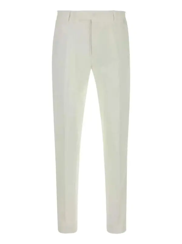 PT TORINO Cotton Belt-loops Trousers - Neutrals