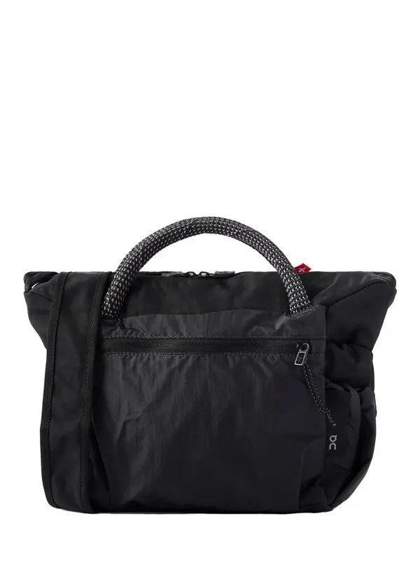 On Track Pack Rip-stop Shoulder Bag - Black