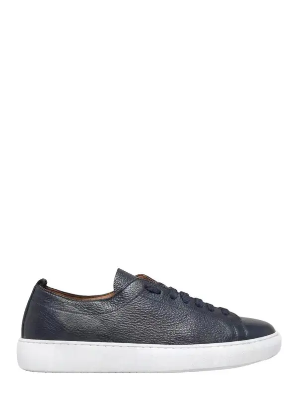 CALCE Low-top Leather Sneakers - Blue