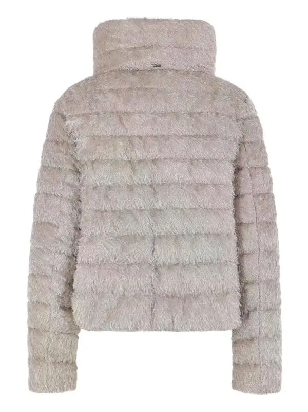 Herno Quilted Faux-fur Jacket - Neutrals