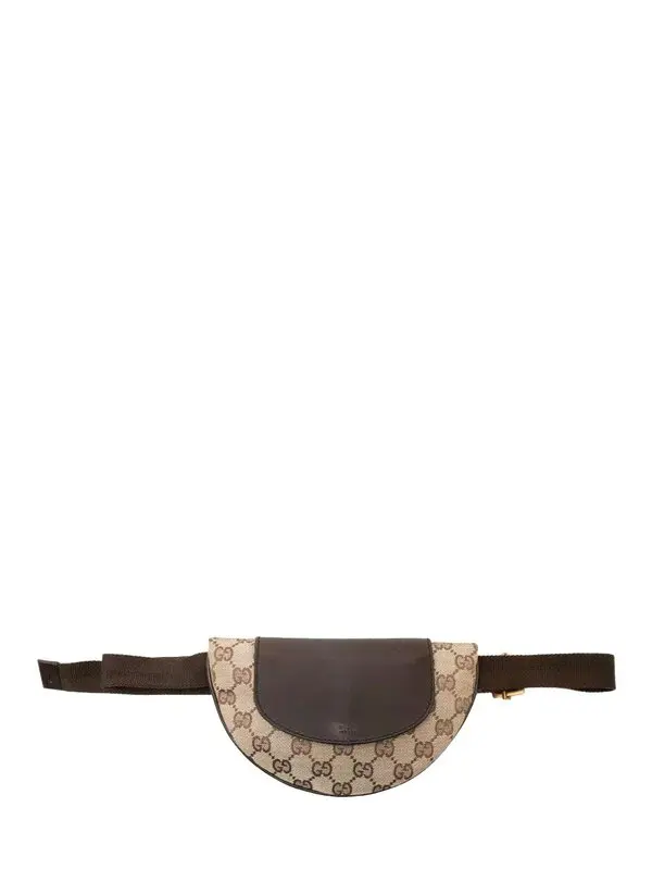 Gucci Gg Canvas Belt Bag - Neutrals