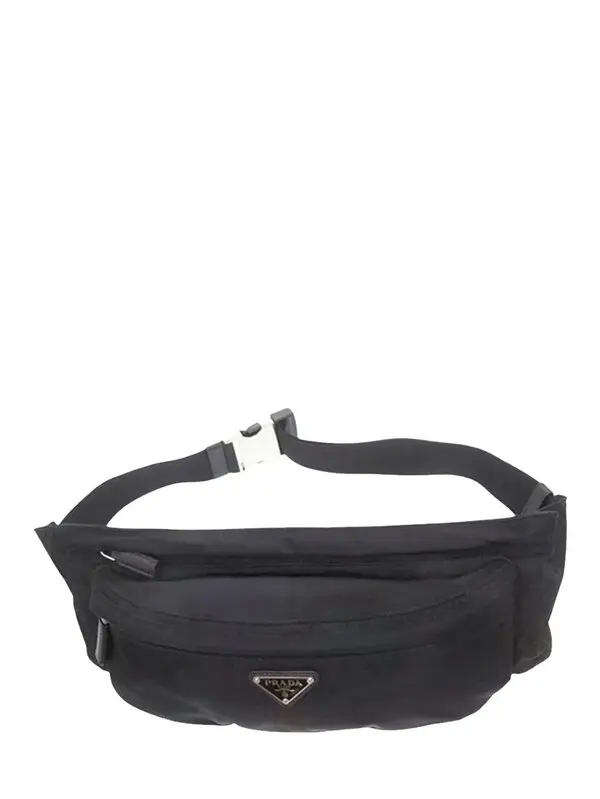 Prada Tessuto Belt Bag - Black
