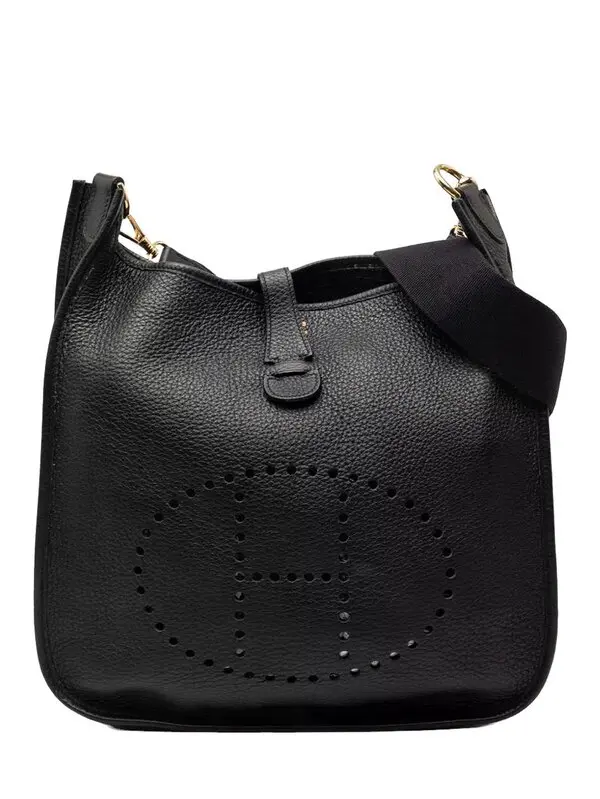 Hermès Clemence Evelyne I Pm Crossbody Bag - Black