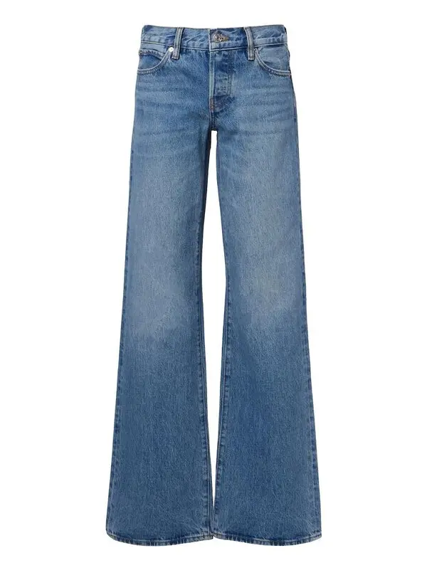 FRAME Wide-leg Jeans - Blue