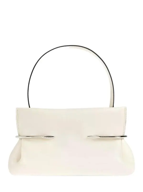 Givenchy Metal Detail Leather Tote Bag - Neutrals