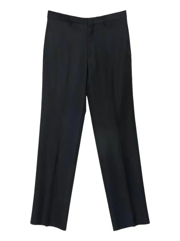 Tagliatore Pressed Crease Trousers - Blue