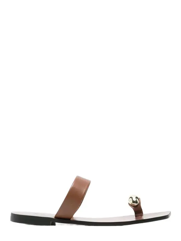 Senso Olga Hardware-detail Sandals - Brown