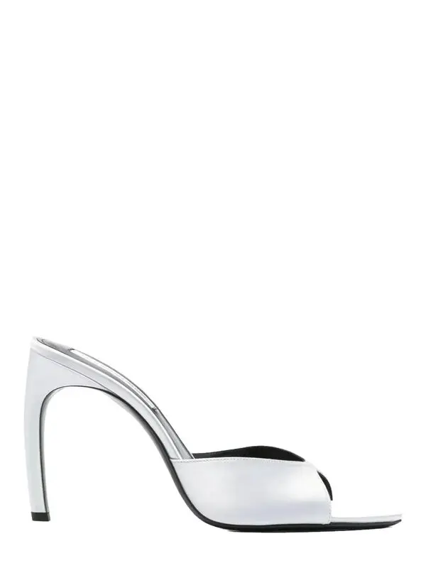 Victoria Beckham Harlow Open-toe Stiletto Sandals - Silver