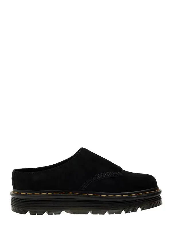 Dr. Martens Zebzag Anywair Suede Mules - Black